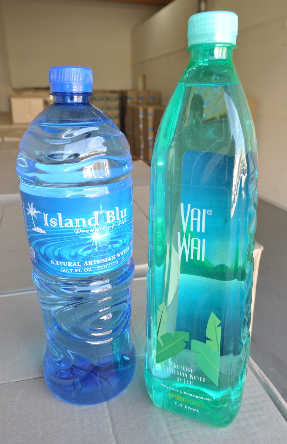 Island Blu, VaiWai Making a Splash with Natural Artesian Water from Fiji