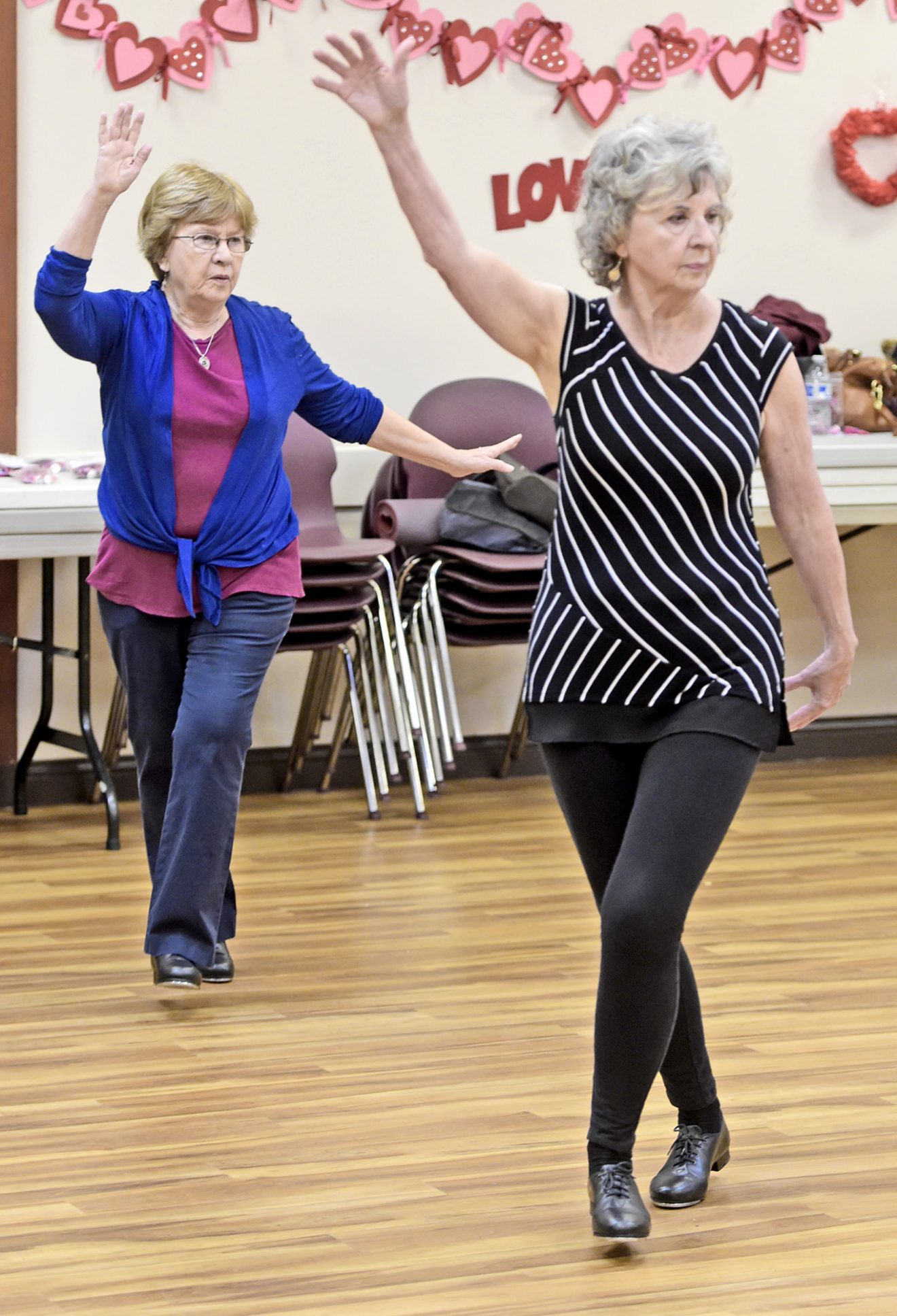 Tapping their way to health and happiness