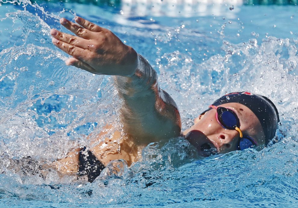 Hart boys, girls swim builds steam but must sustain it over break