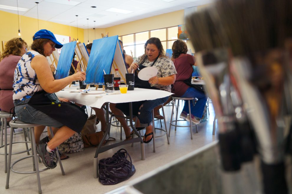 New business paints for a cause