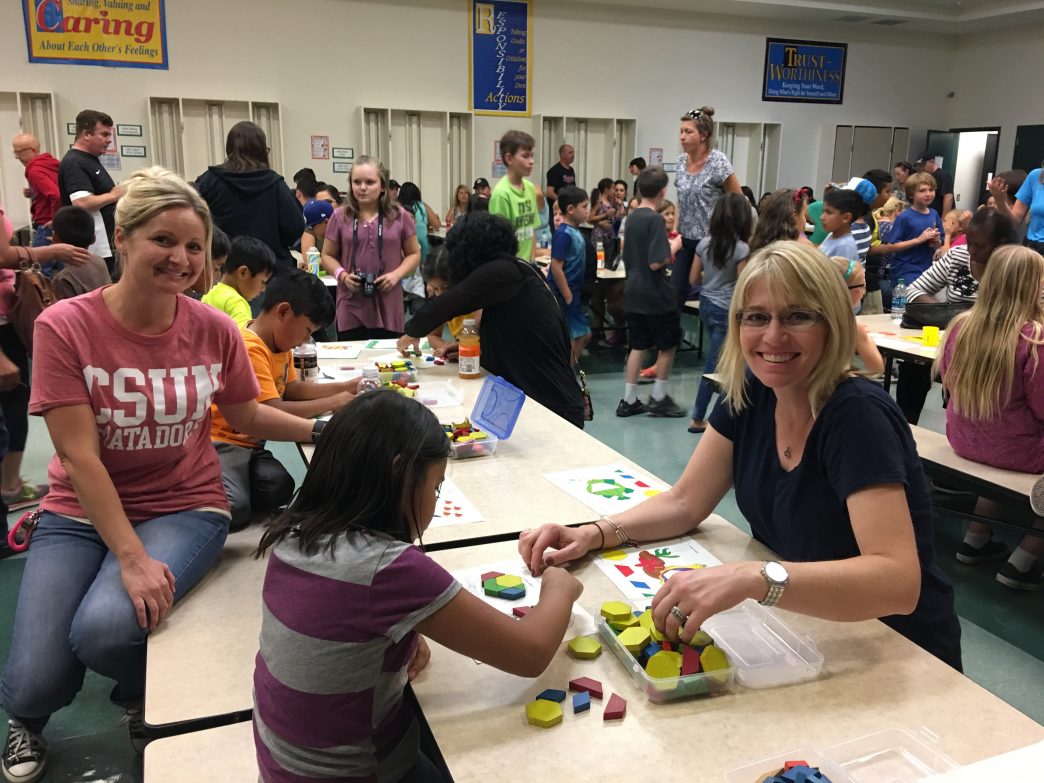 Students play games, celebrate learning at Family Math Night