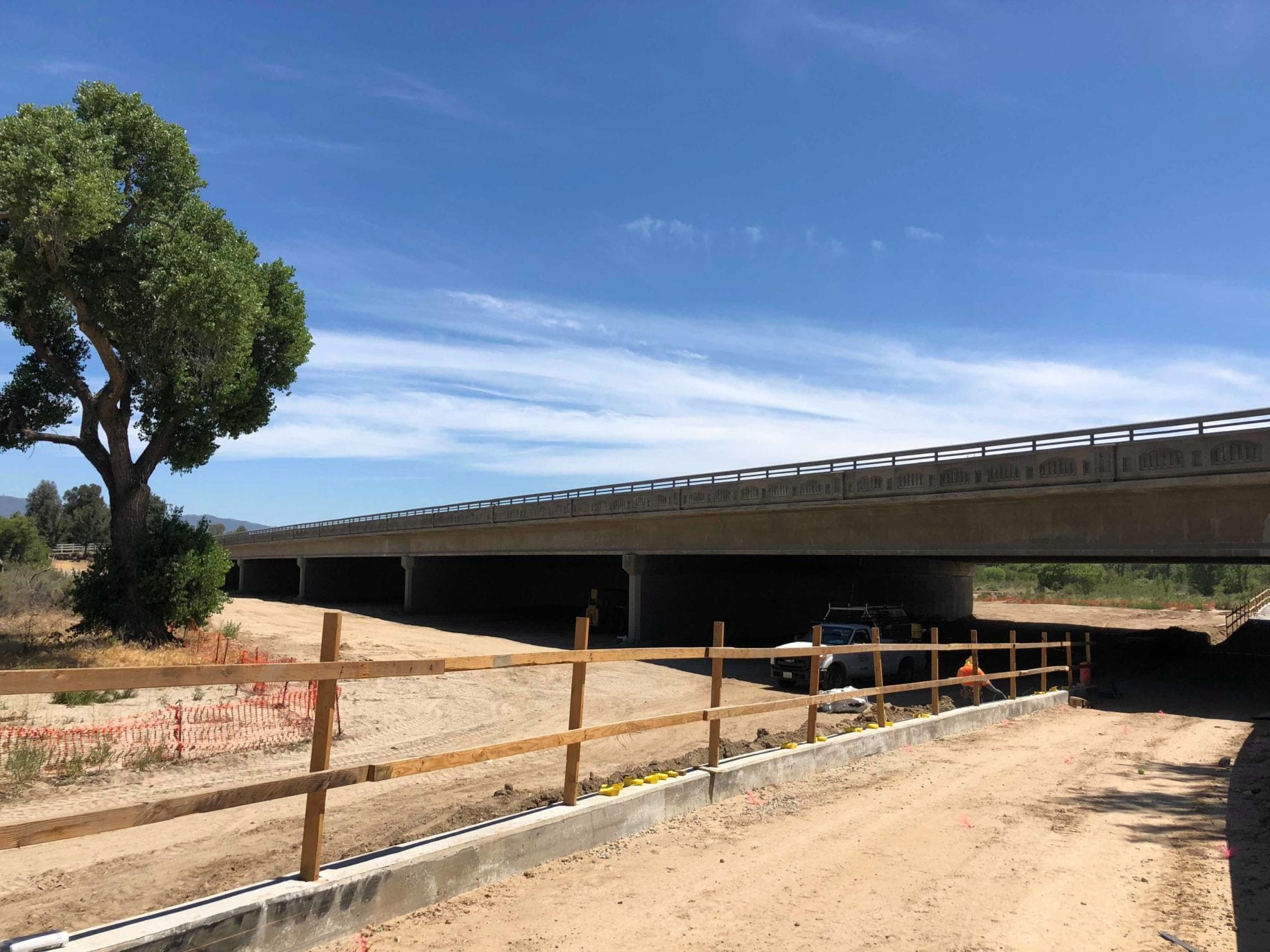 Newhall Ranch Road Bridge widening continues