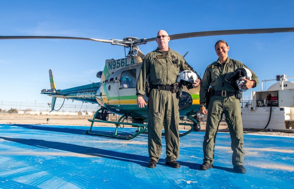 Patrolling the skies with the Los Angeles County Sheriff's Department's ...