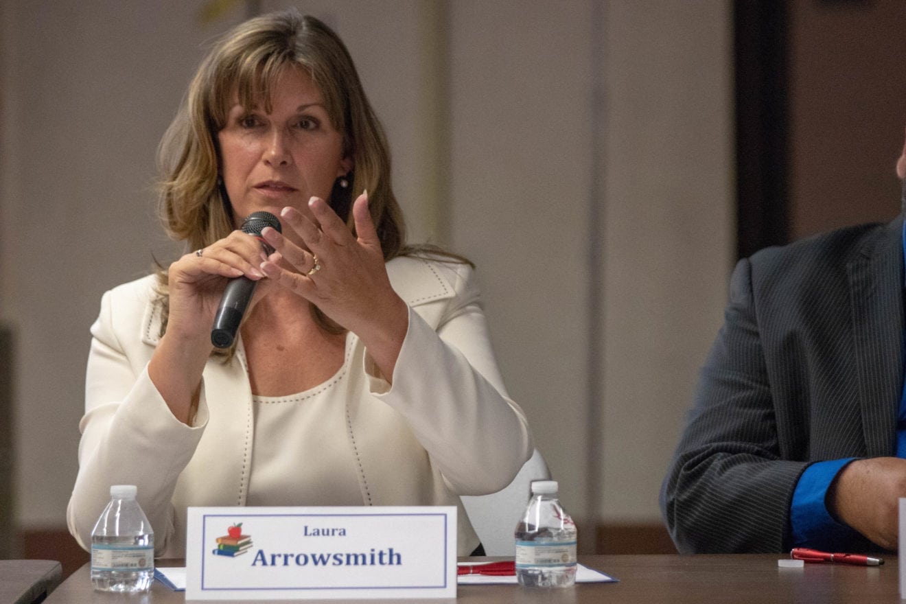 Saugus Union swears in Laura Arrowsmith as new board president