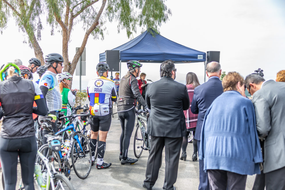 City, community celebrates completion of Newhall Ranch Road Bridge ...