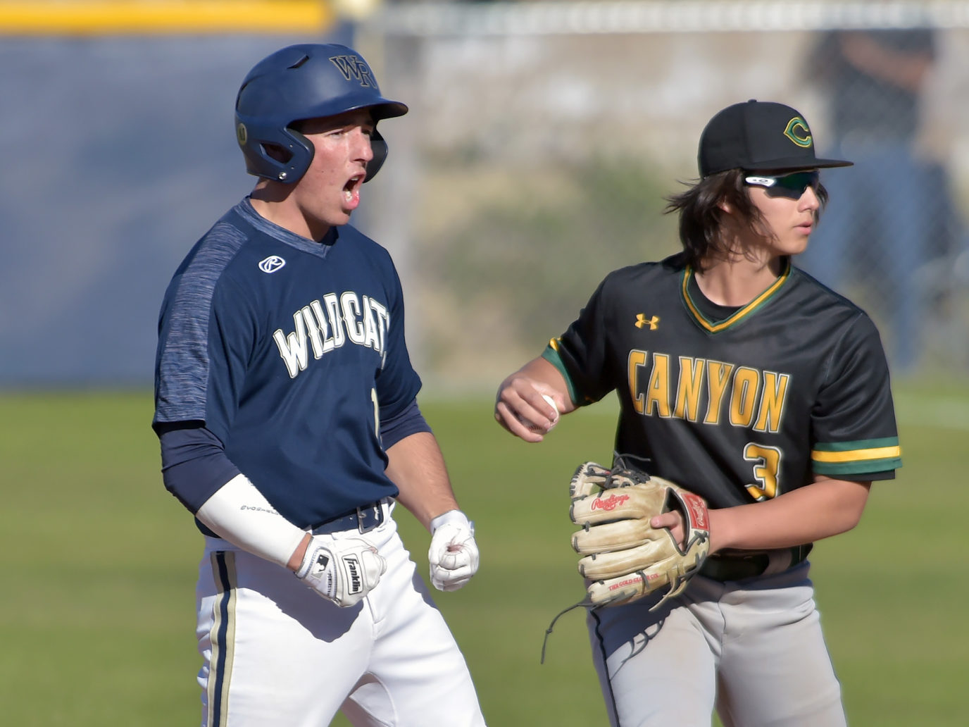 West Ranch baseball showcases skills in win over Canyon