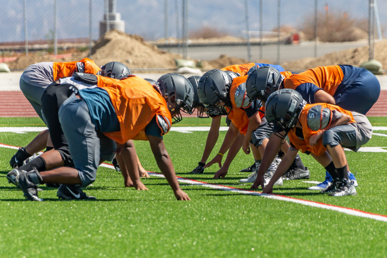 Castaic football team eager to hit the field