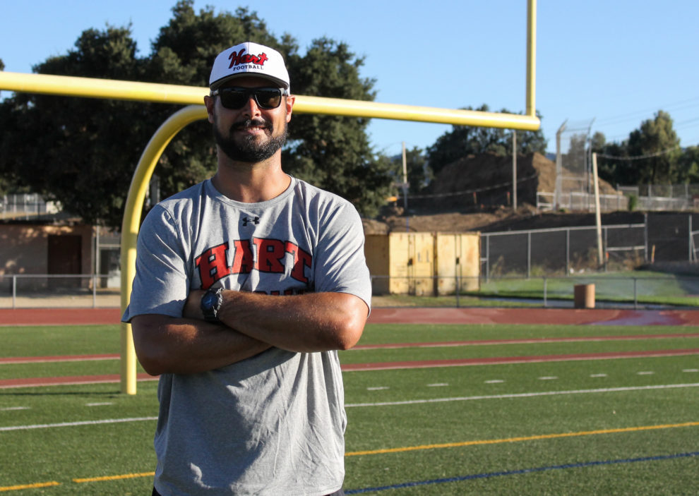 Matt Moore makes return to Hart football