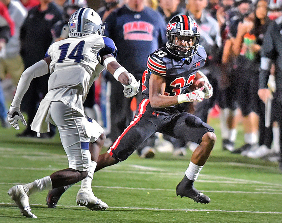 Hart football's Ashton Thomas makes an impact on and off the field