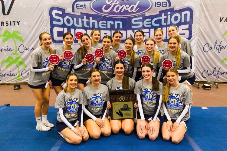 Saugus girls cheer wins title