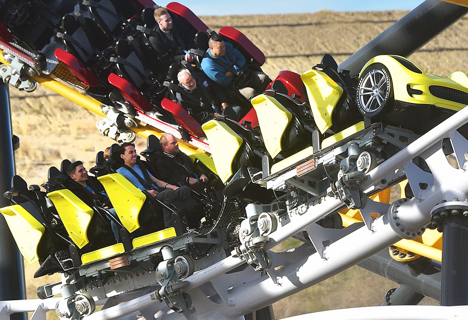 Six Flags’ newest coaster racing toward opening
