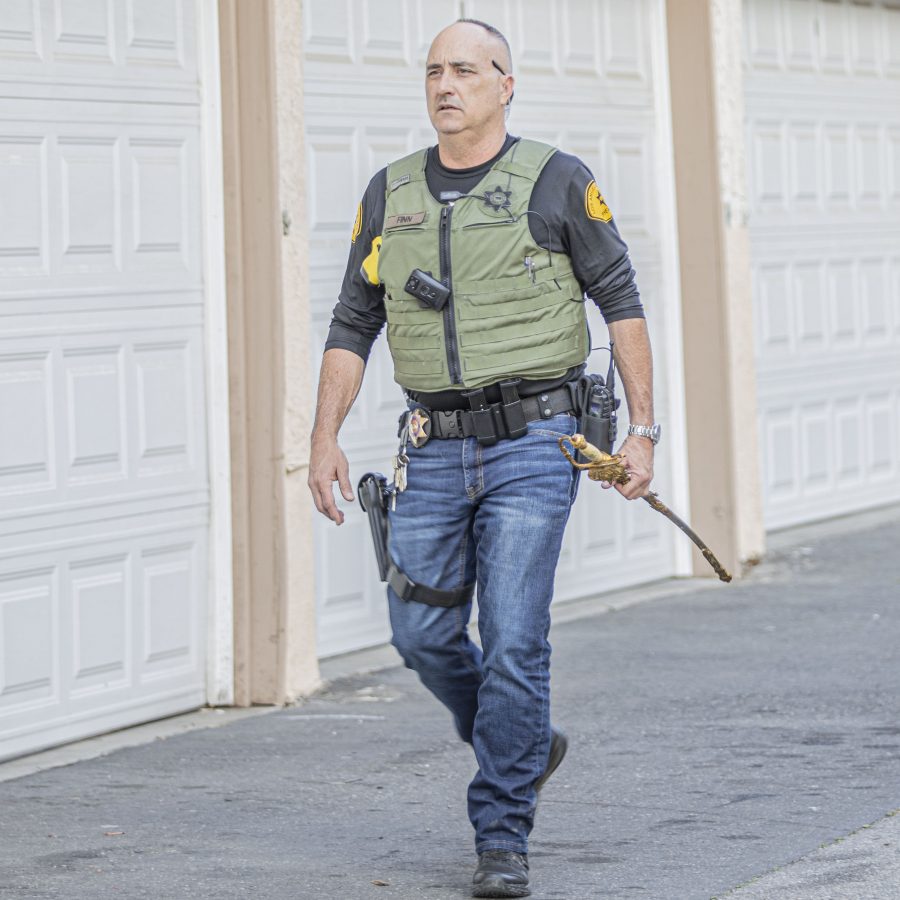 Deputies investigate report of samurai sword attack