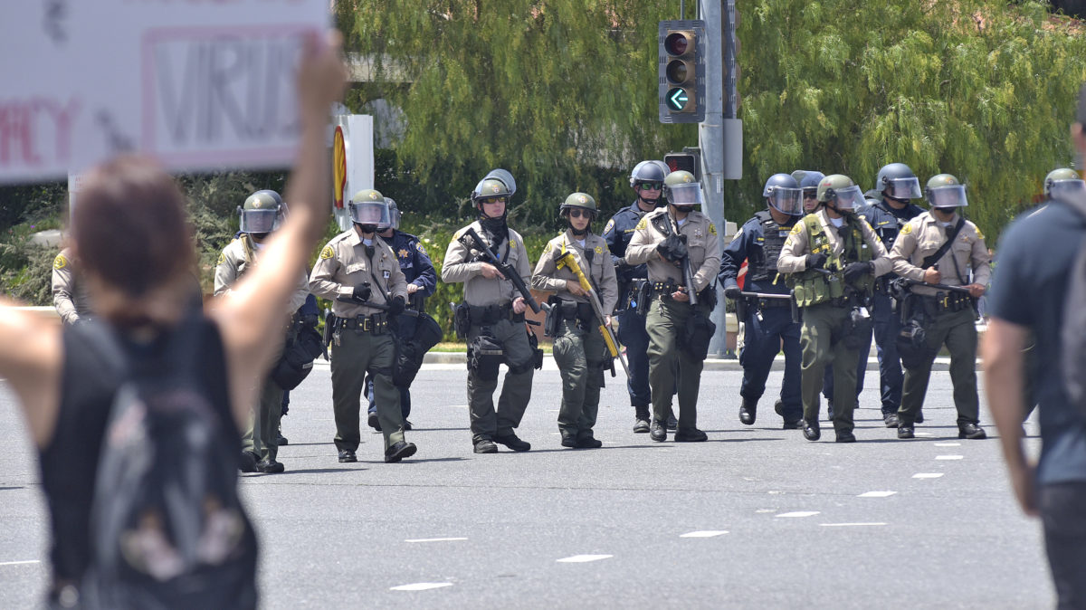 Black Lives Matter protesters hold down street corners, have peaceful ...