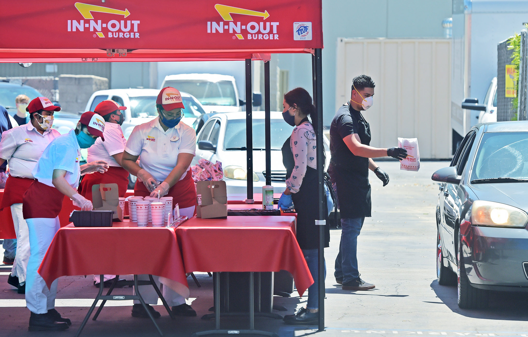 PHOTOS: Free food event at Fitucci Custom Cabinets