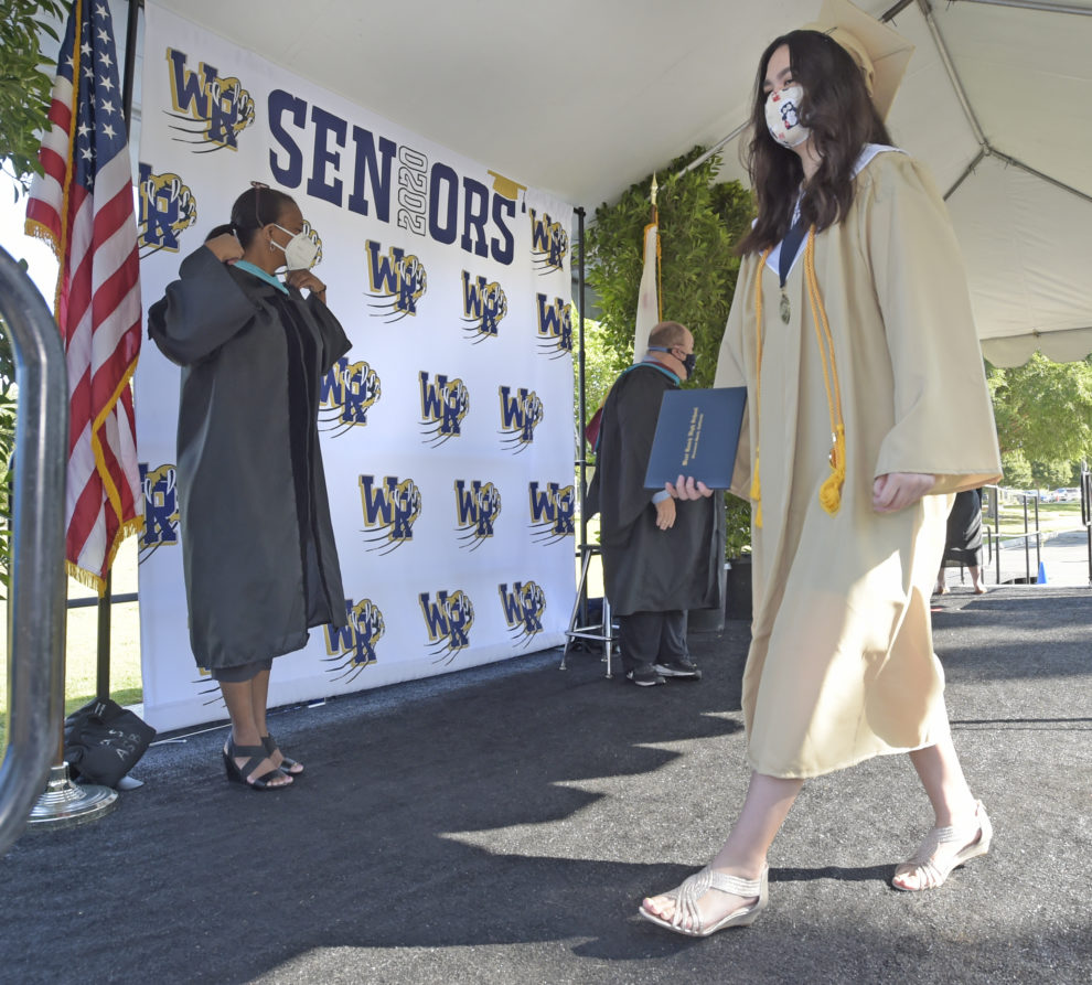 West Ranch hosts drive-thru graduation and virtual ceremony