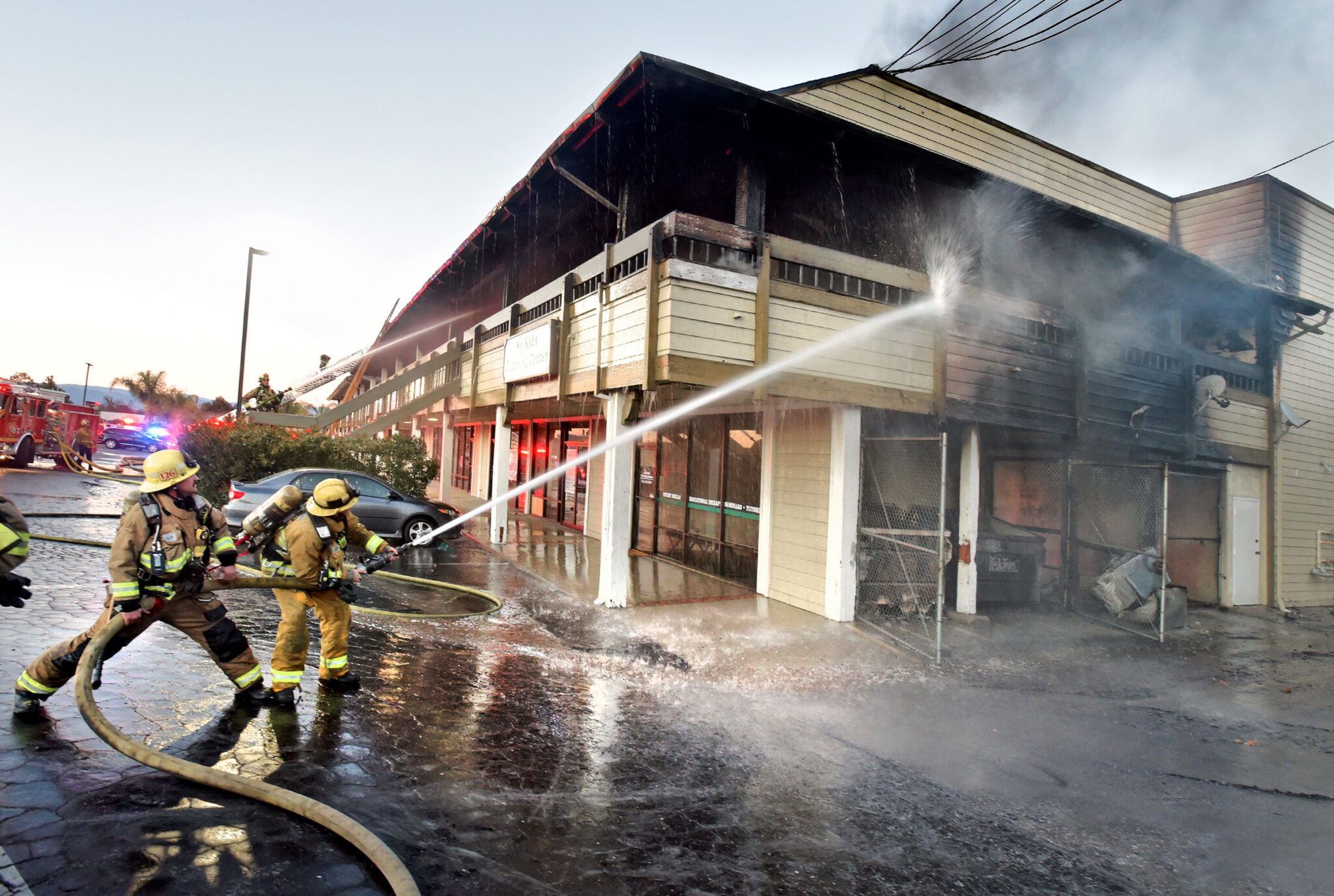 Lyons Avenue building fire believed to have been started by homeless ...