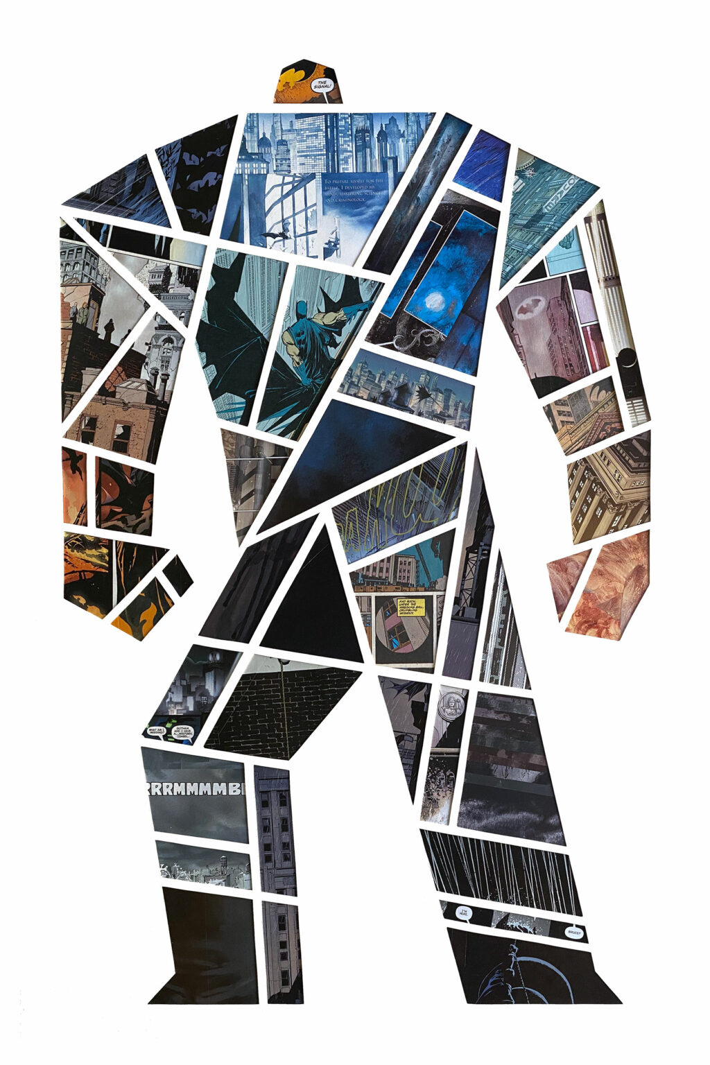 ‘Paper Golems’ transform comic books into artistic pandemic diary