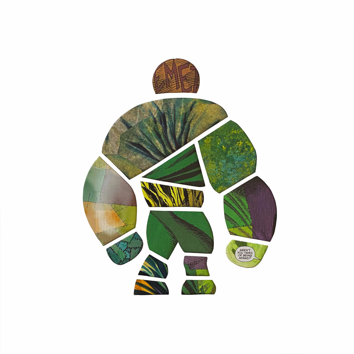 ‘Paper Golems’ transform comic books into artistic pandemic diary