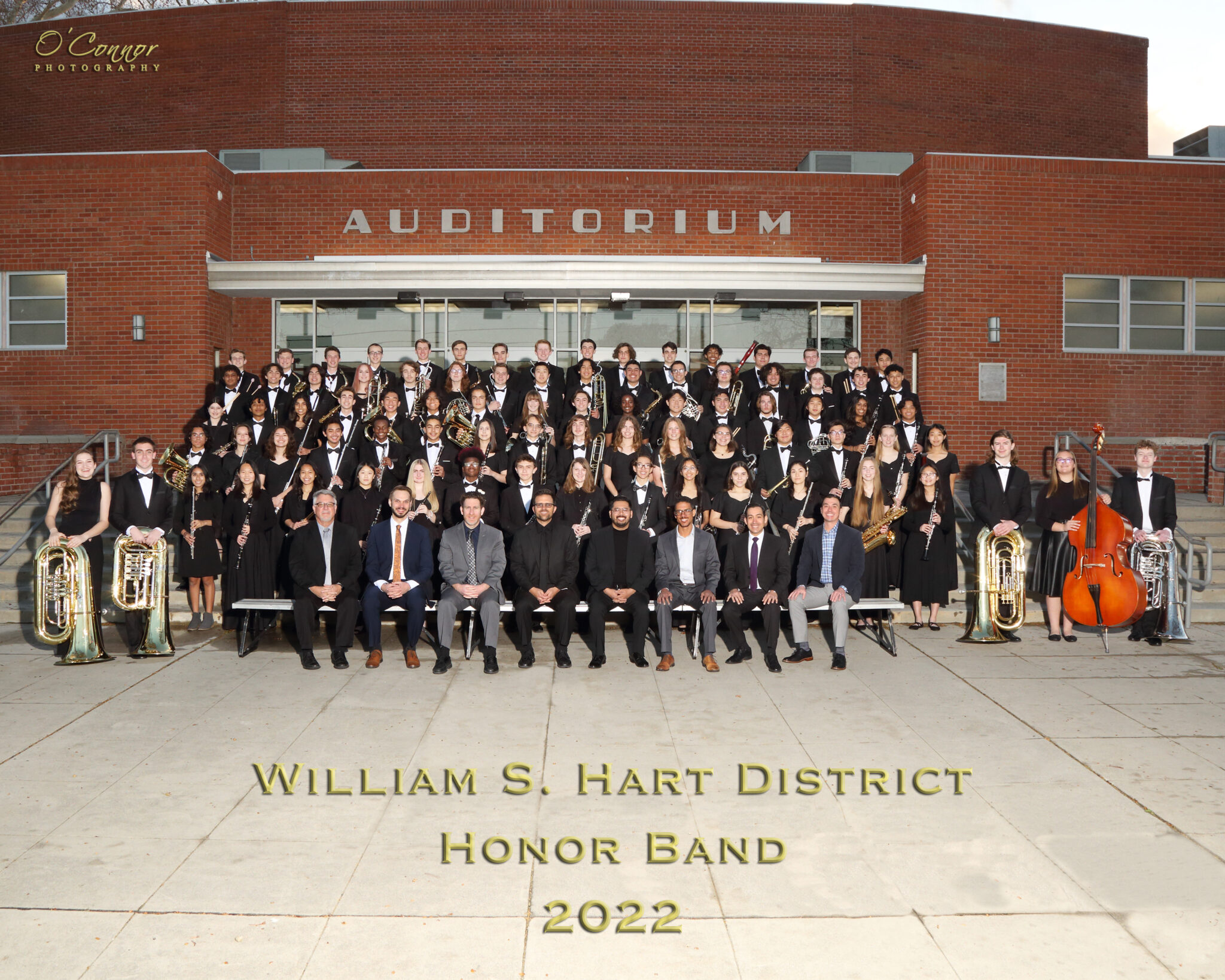 District honor bands perform at Hart High School