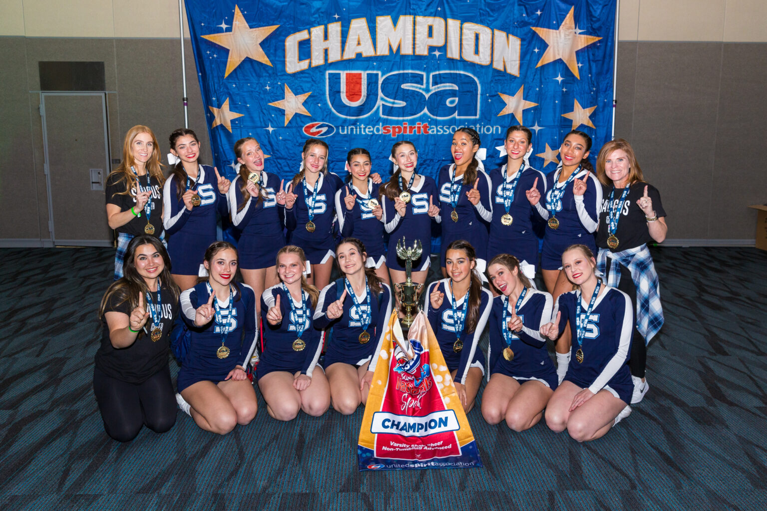 Saugus cheer brings ‘shark’ mentality to competition