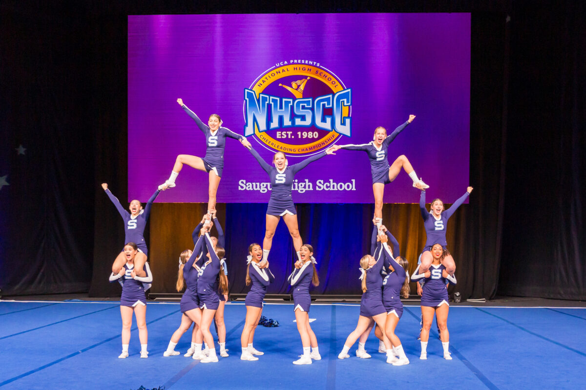 Saugus cheer brings ‘shark’ mentality to competition