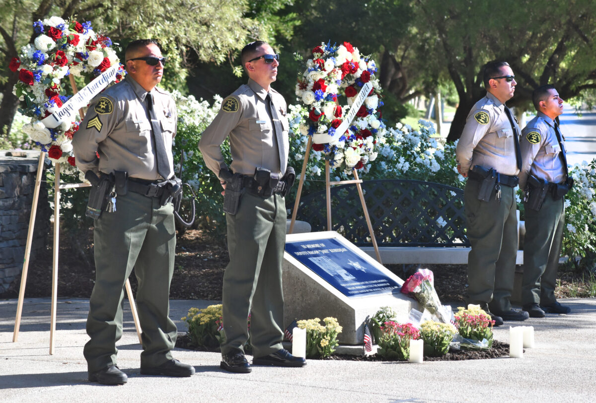 SCV sheriff’s deputies hold memorial for fallen colleague