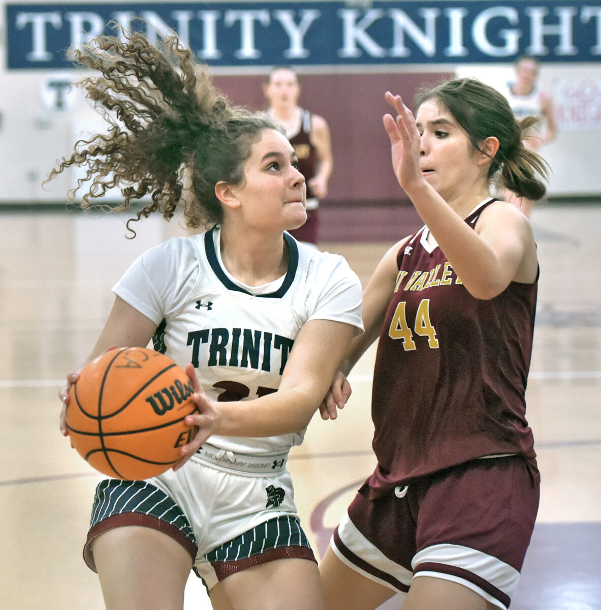 Trinity girls’ hoops blasts Simi Valley, 66-43