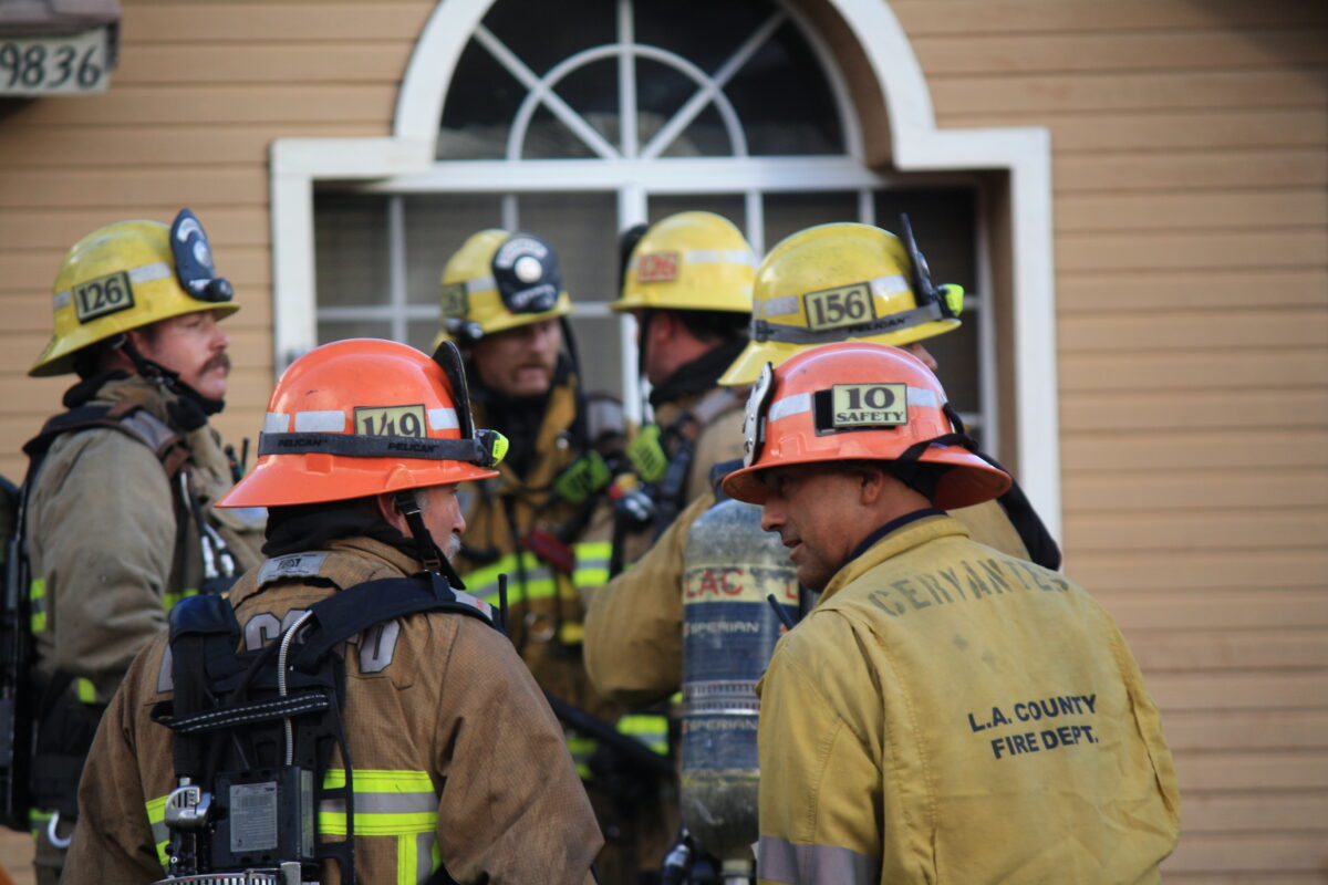 Attic fire prompts large response