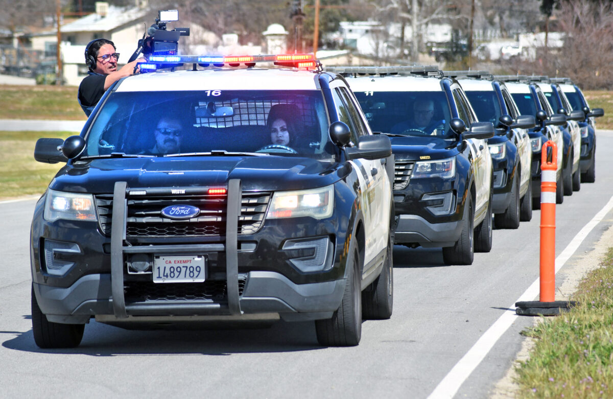 Media goes behind the wheel on the EVOC training course