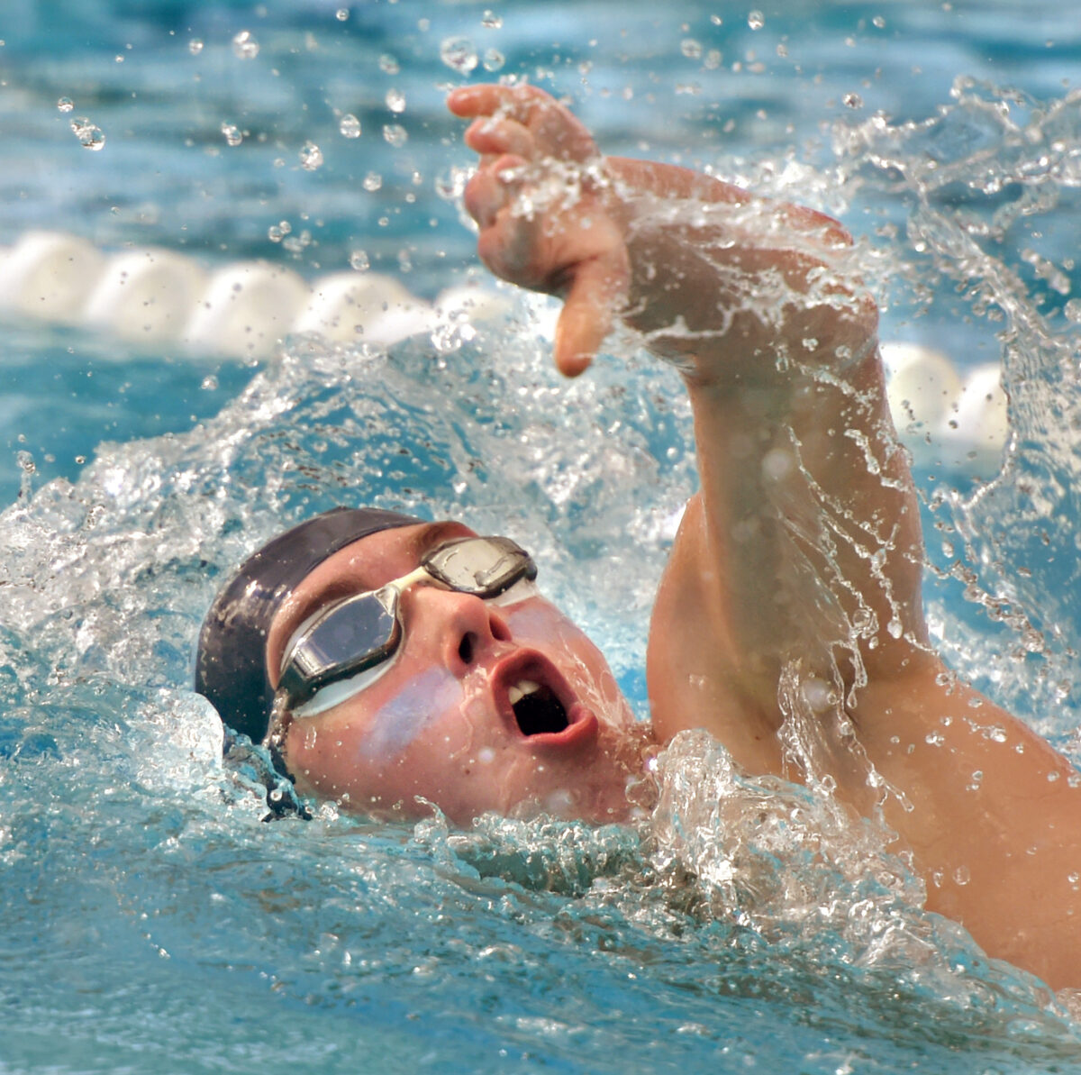 Hart and Saugus swim split wins