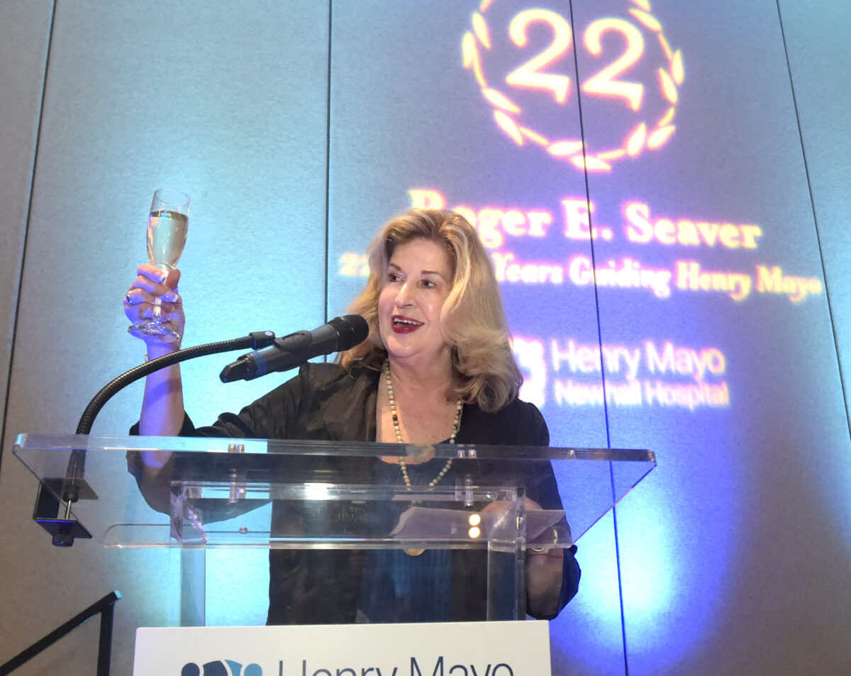 Henry Mayo CEO Roger Seaver saluted as he retires after 22 years
