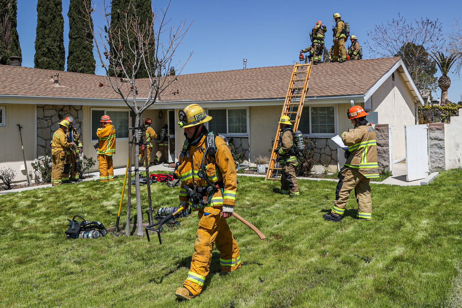 Attic fire prompts response from Fire Department