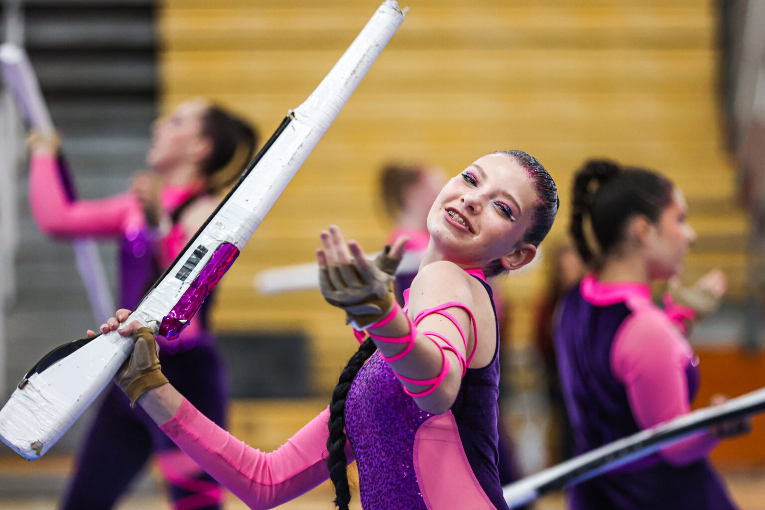 7 SCV high schools vie for top spots in color guard competition