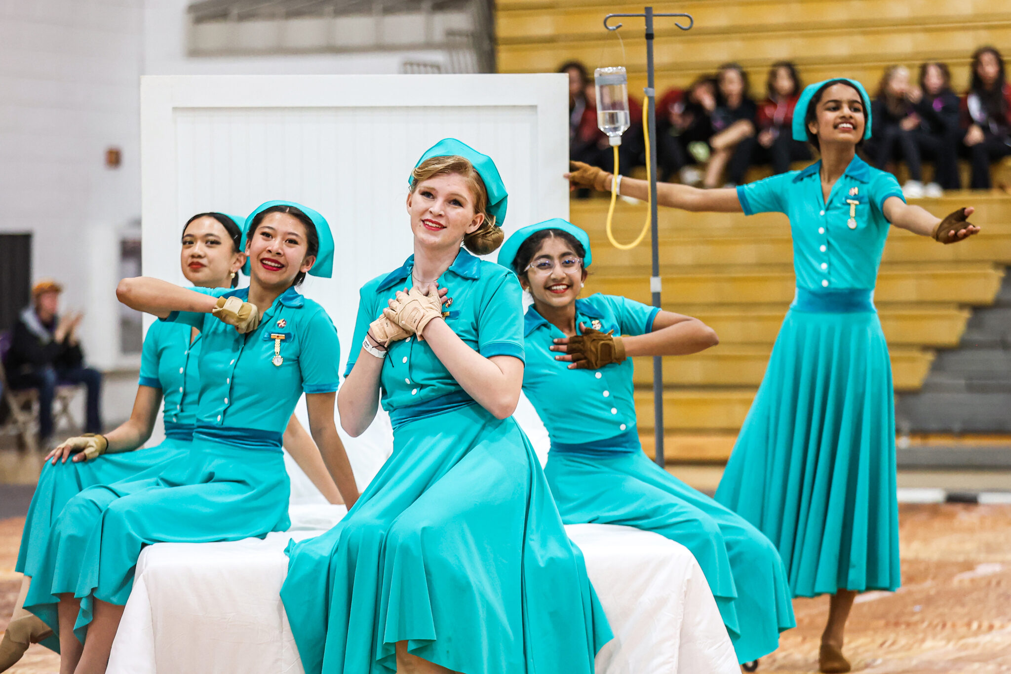 7 SCV high schools vie for top spots in color guard competition