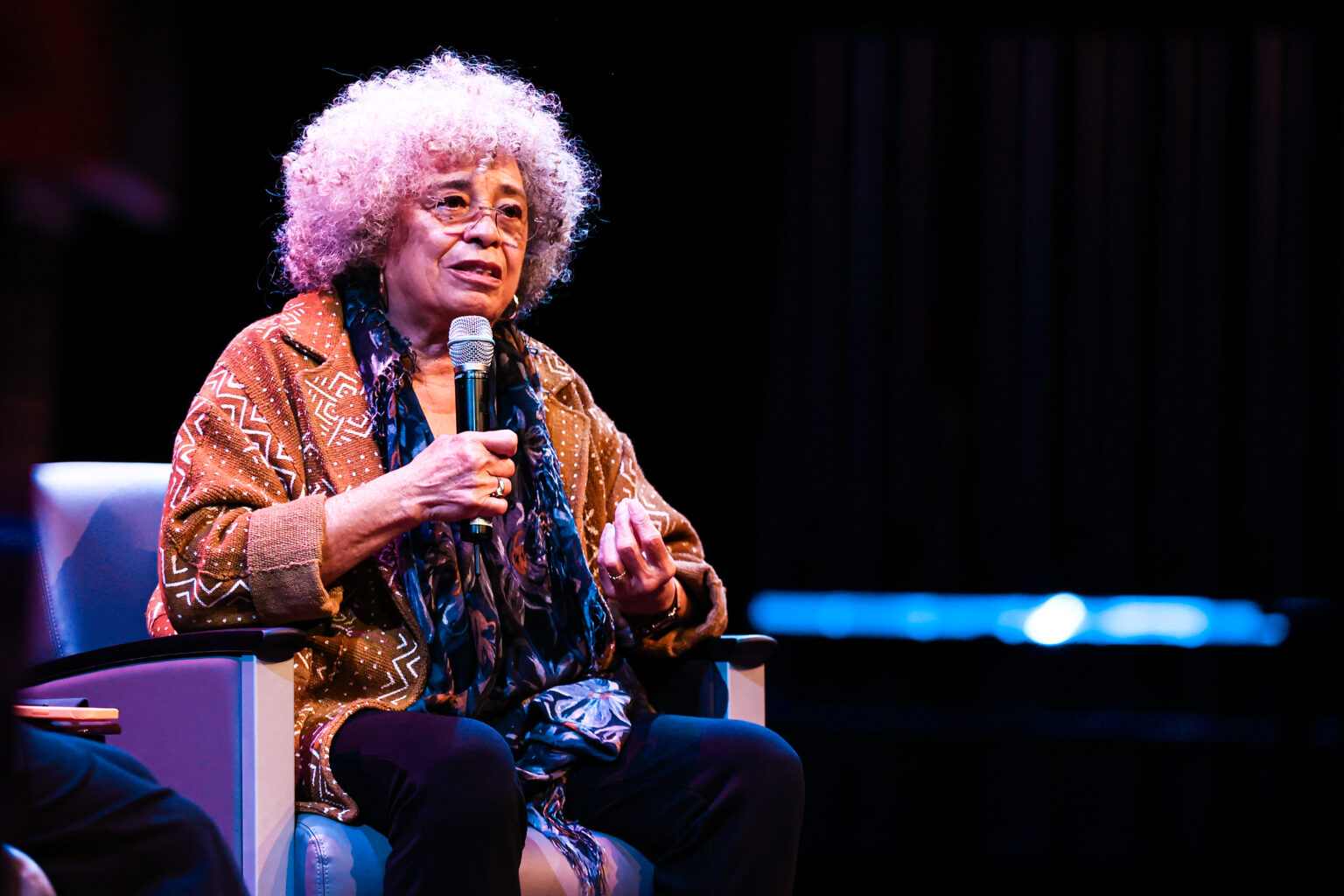 Angela Davis speaks at COC