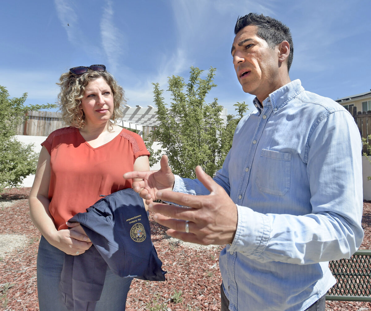 Schiavo, Assembly Speaker-Designate Robert Rivas tour SCV