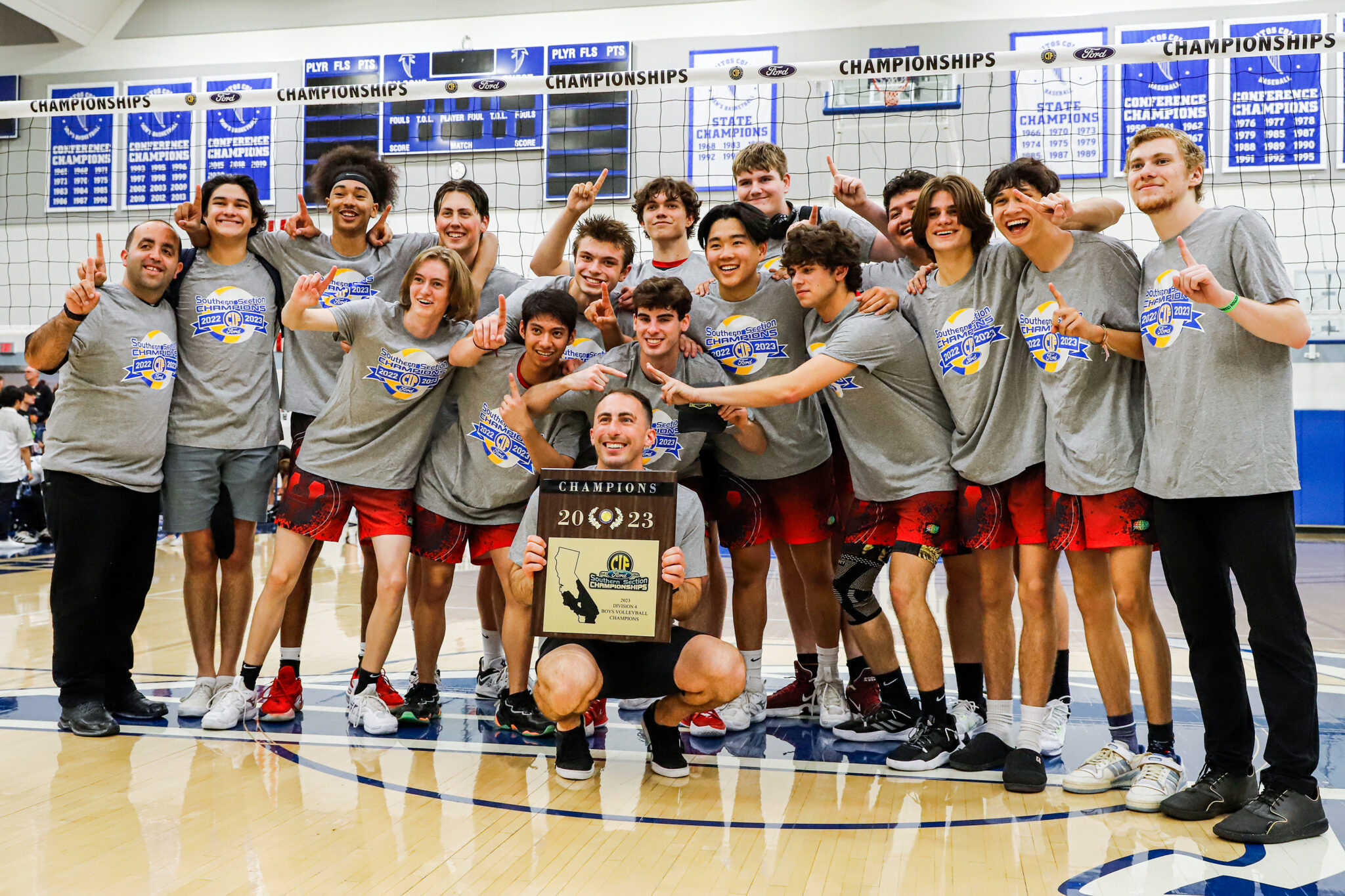 Hart boys’ volleyball wins first CIF title
