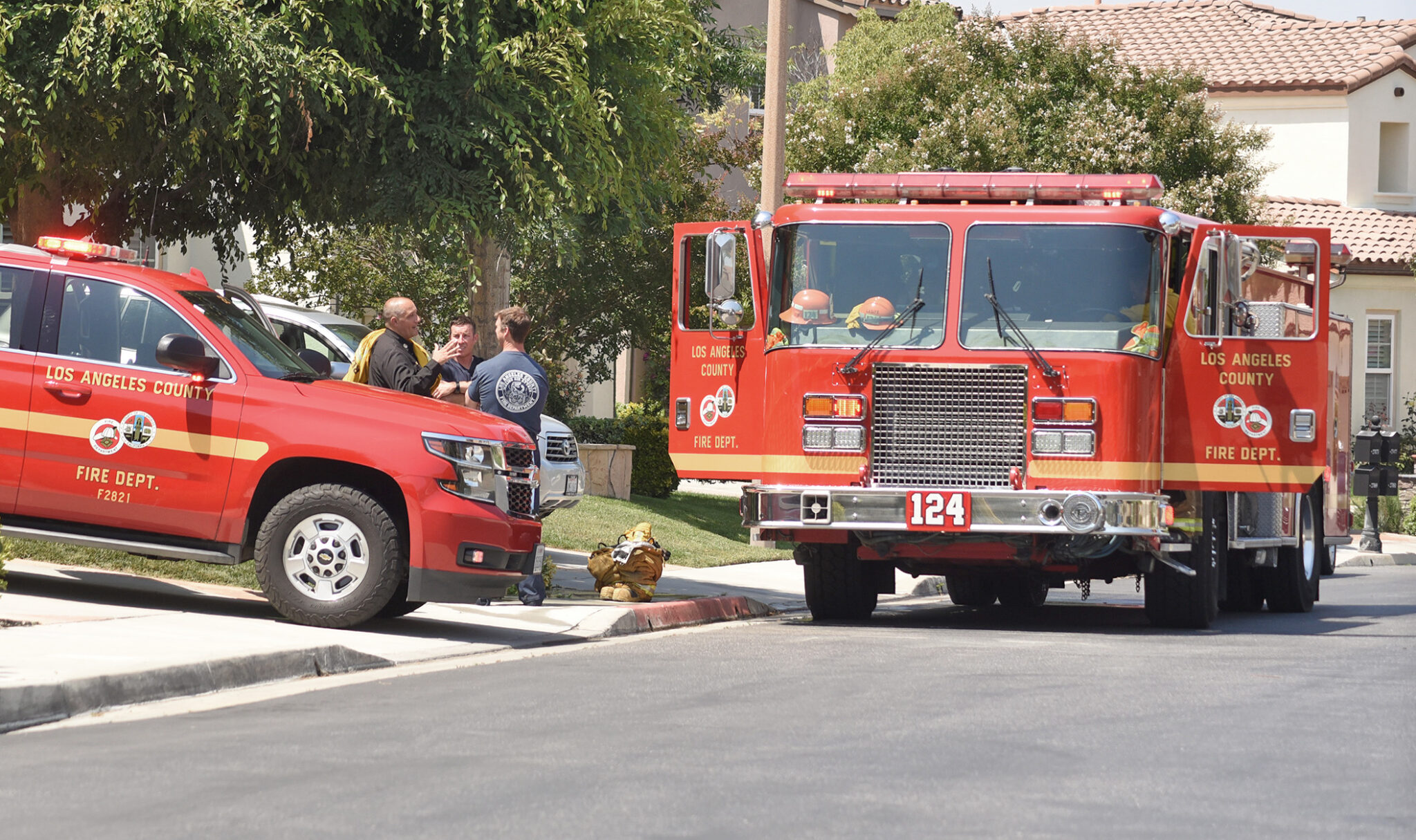 Firefighters handle Stevenson Ranch house fire