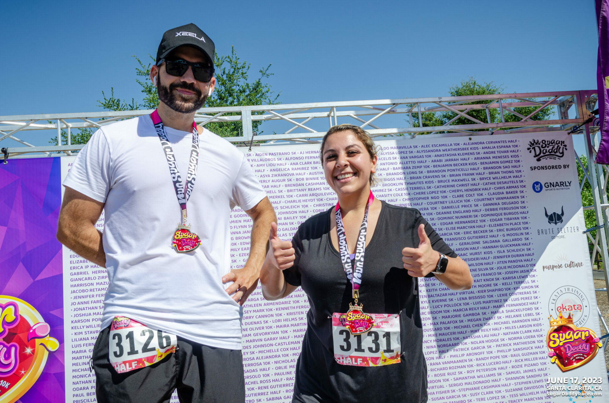 Social media influencers Suzy Antonyan and Joe Vulpis participate in ...