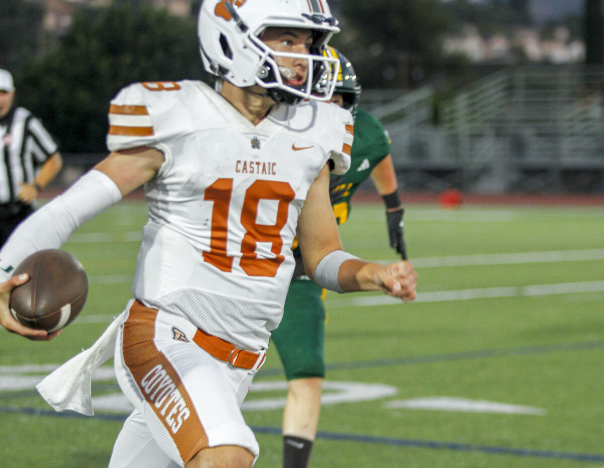 Castaic football earns first home win, blasts Royal