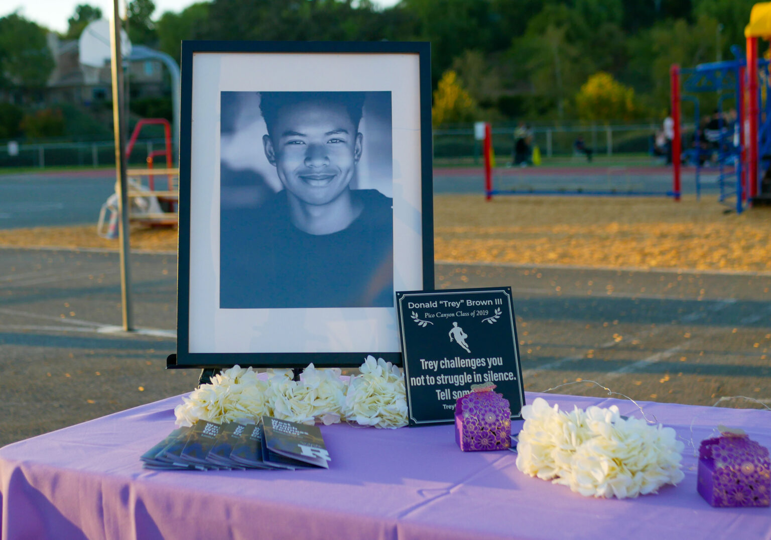 Trey Brown’s life celebrated