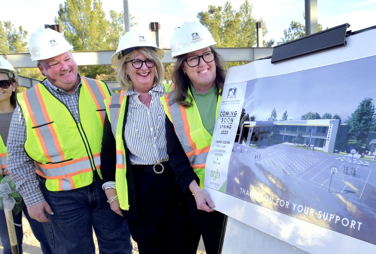 Saugus district celebrates groundbreaking for new James Foster ...