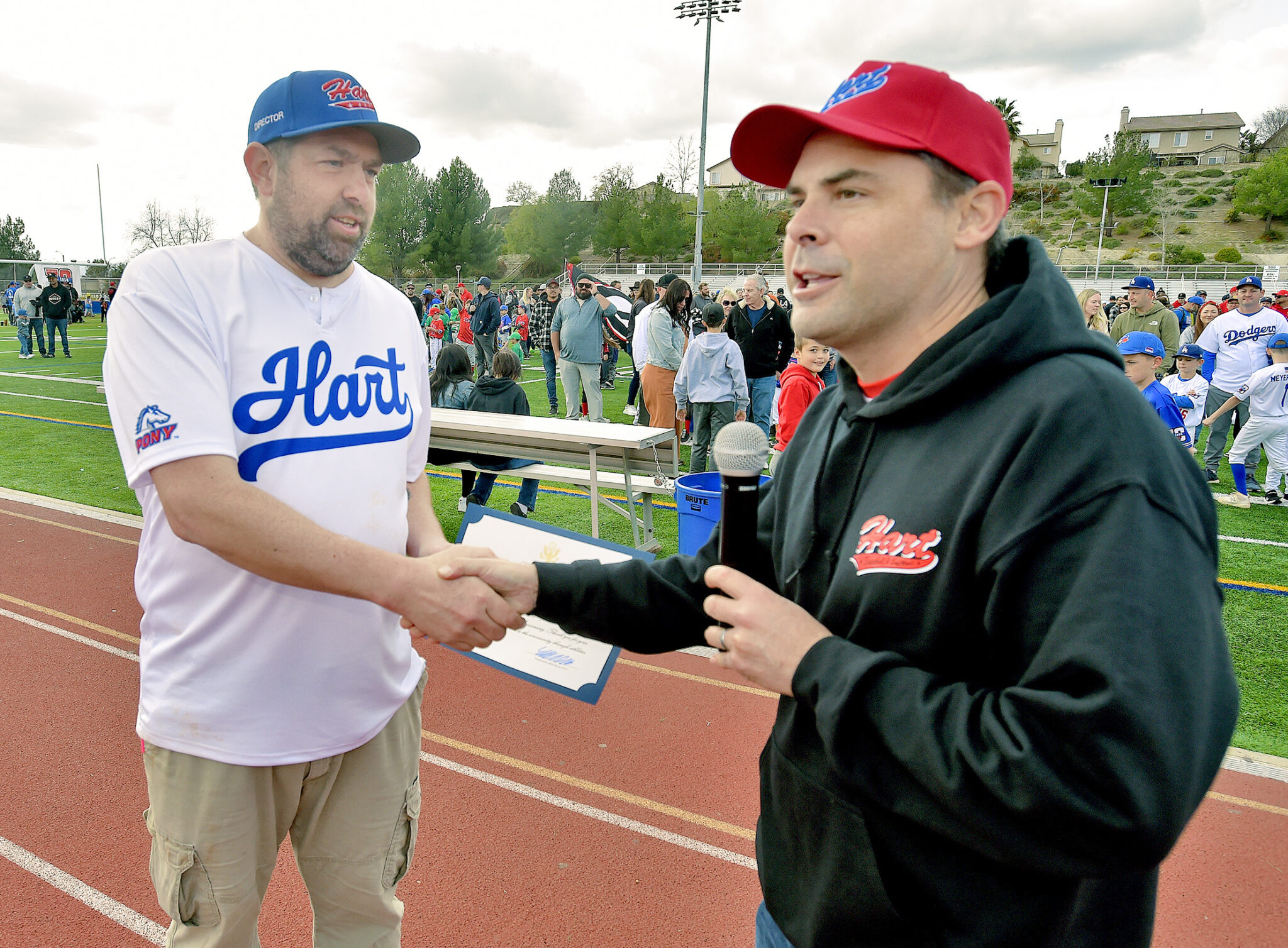 Hart baseball and softball opening ceremonies celebrates a new ...