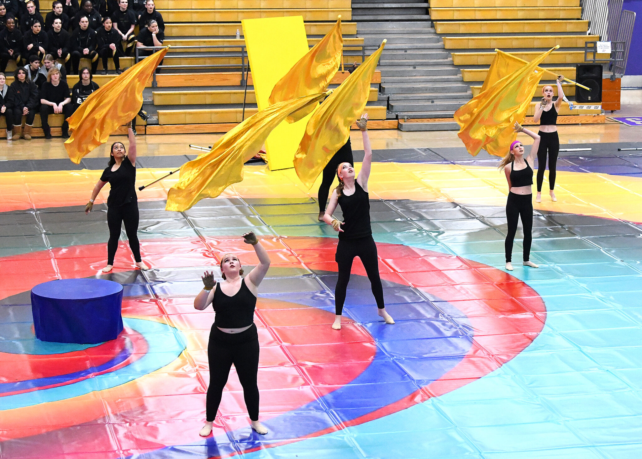 Valencia welcomes back color guard competition season