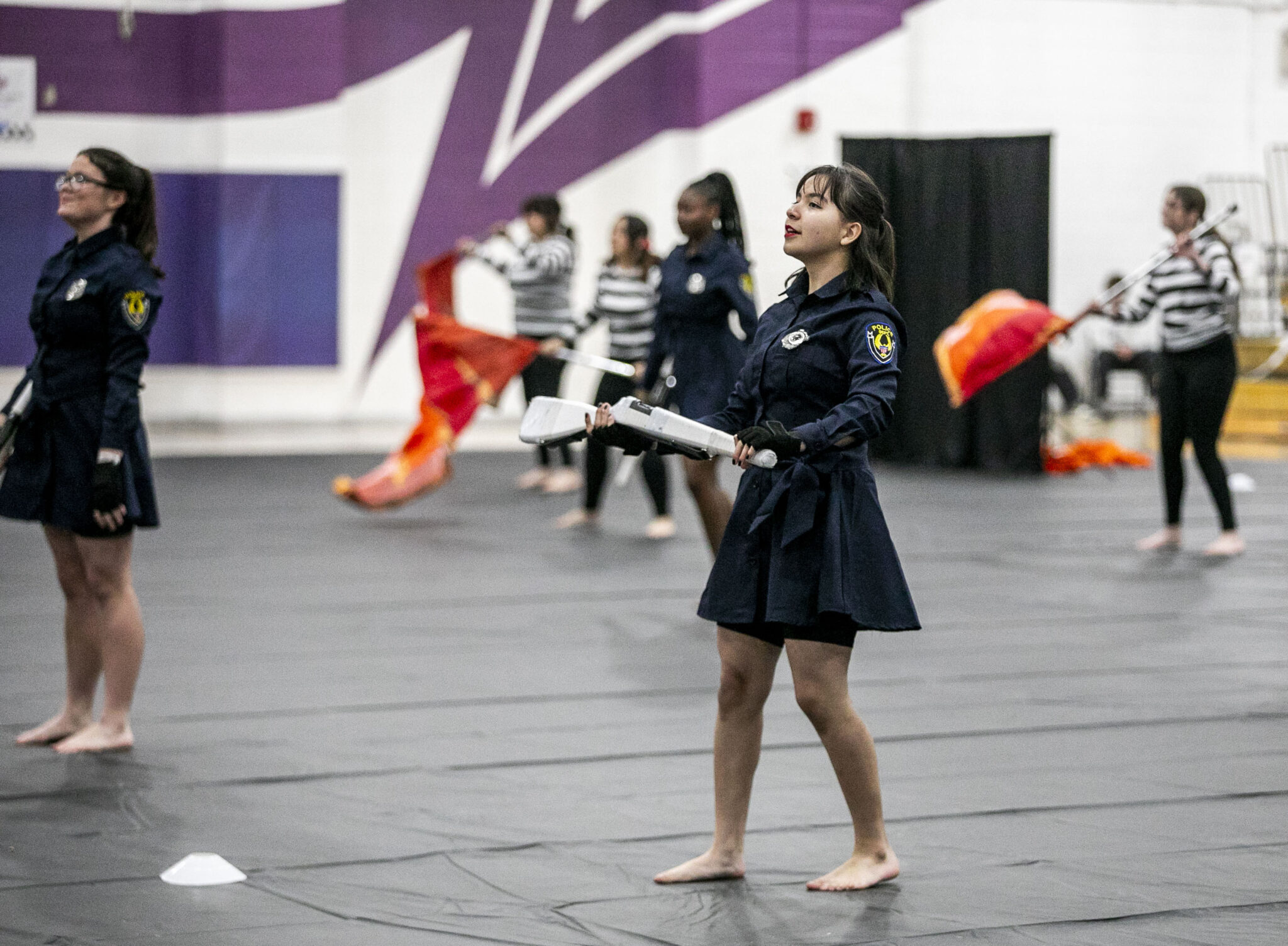 Valencia welcomes back color guard competition season