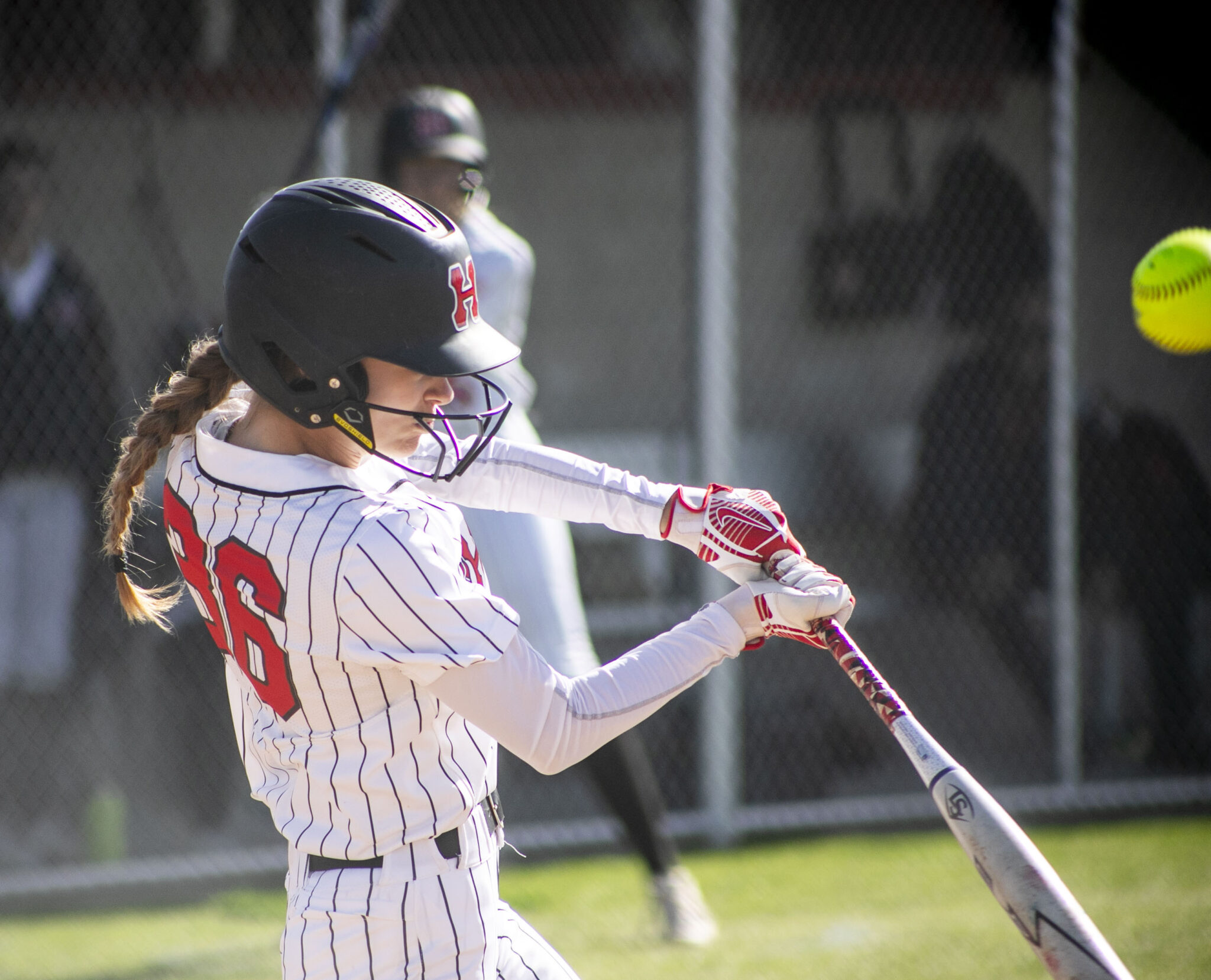 Saugus softball wins windy battle at Hart