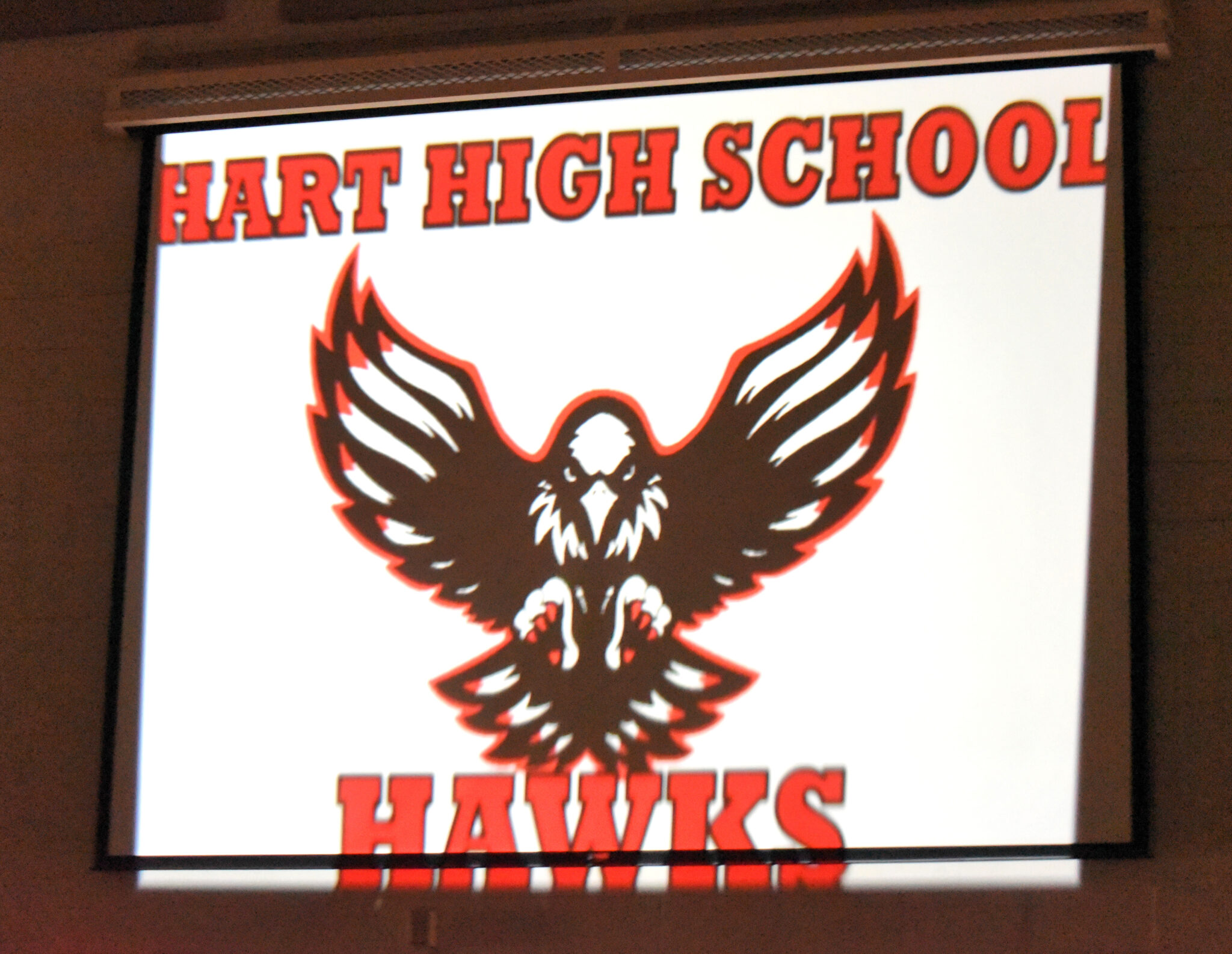 Hart High unveils Hawks at pep rally