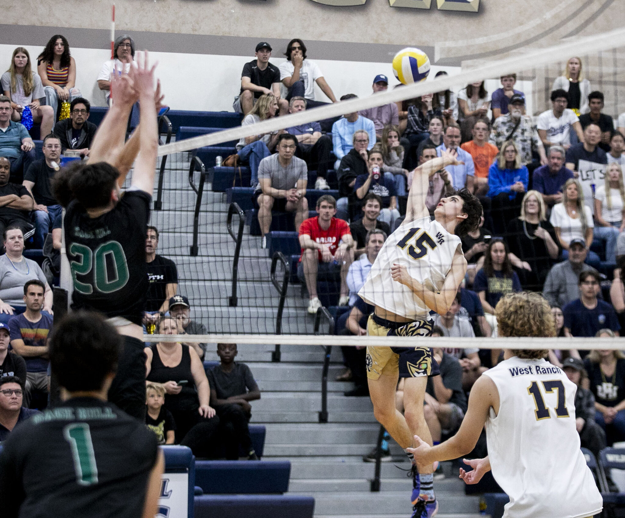 West Ranch volleyball wins regional opener over Sage Hill