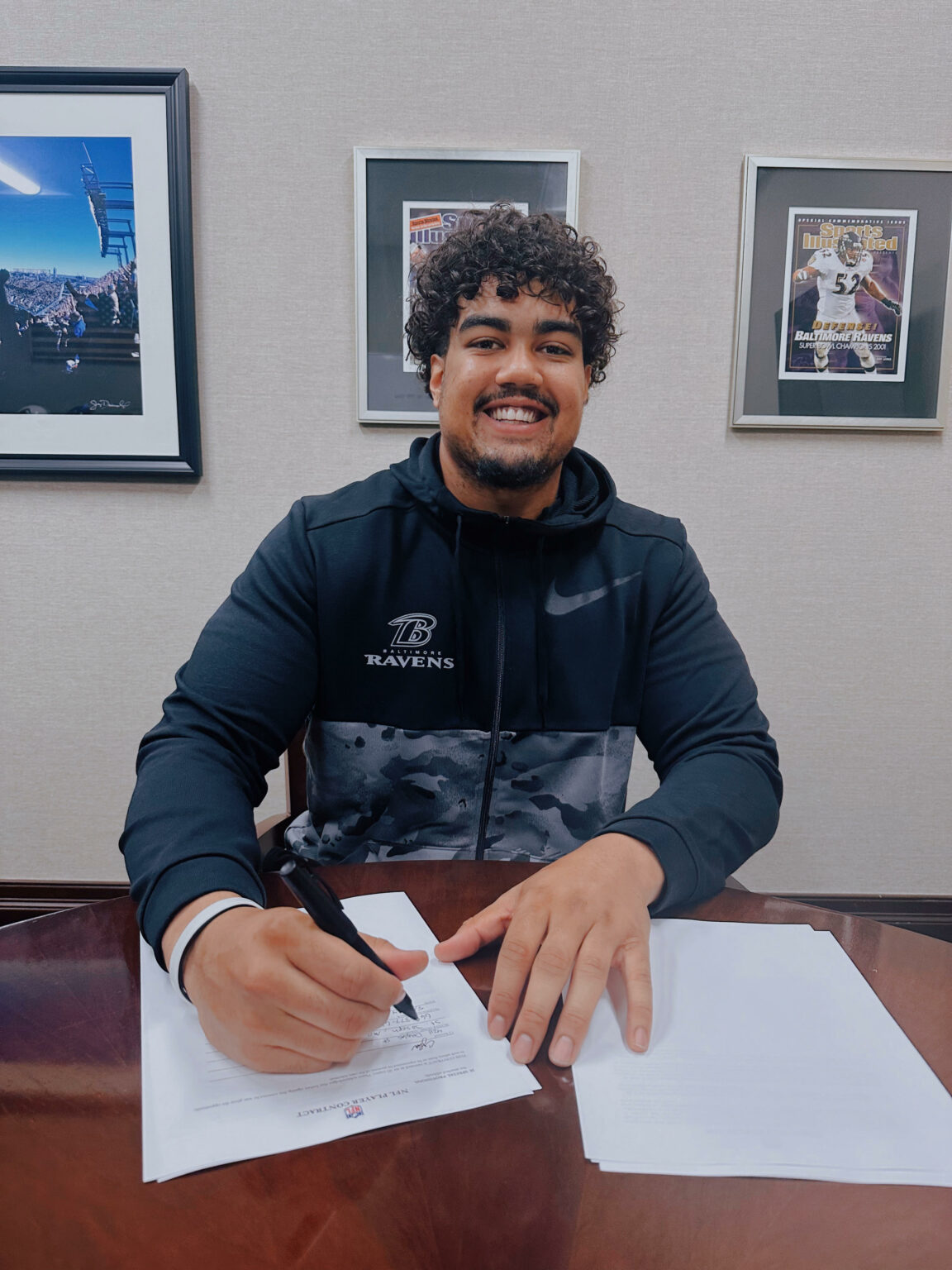 Golden Valley alum Ravenell a Raven