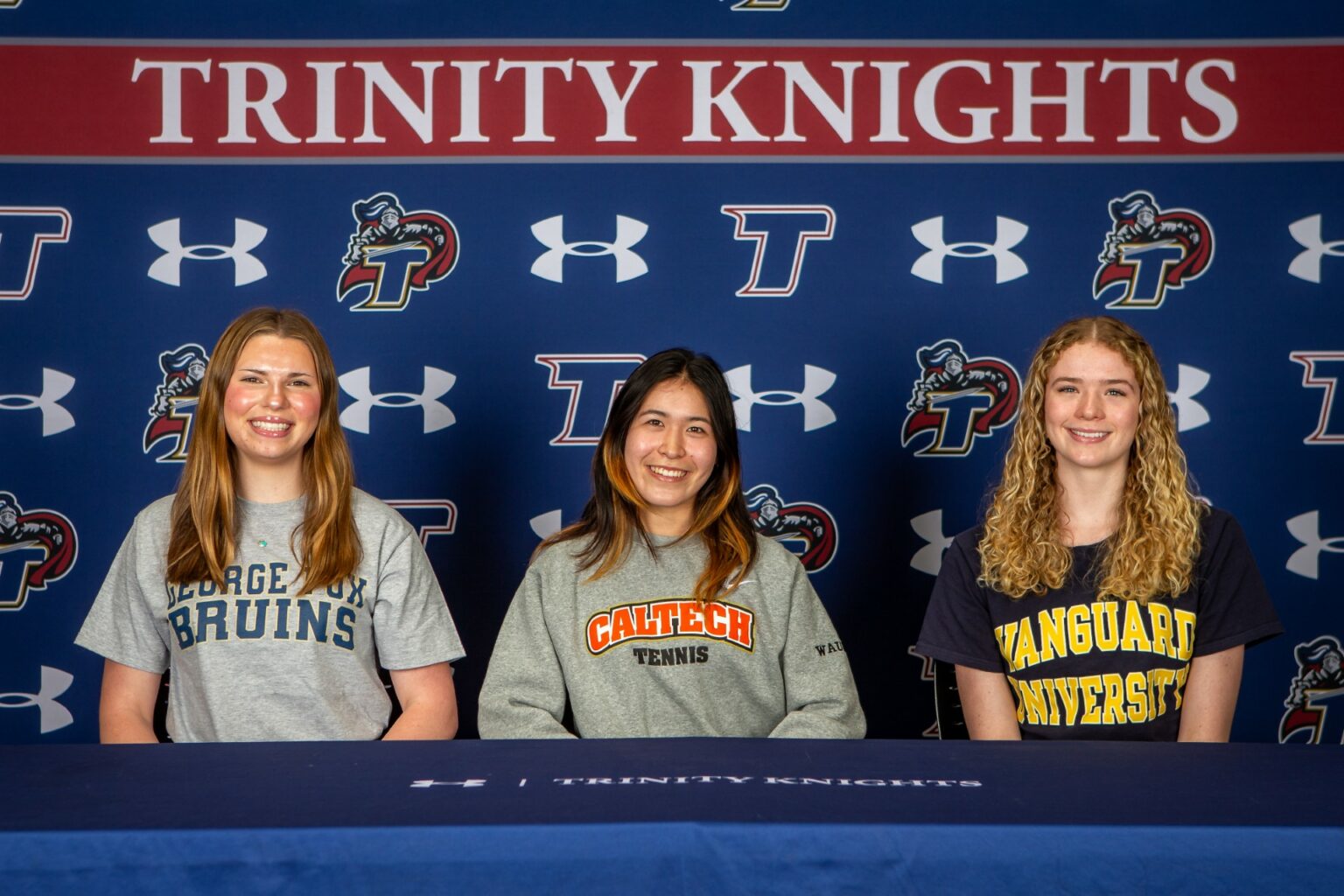 Trinity sends off senior trio in signing day